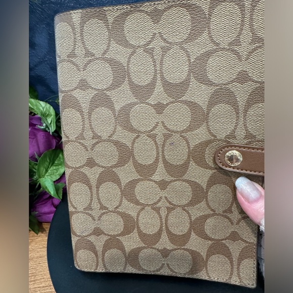 Coach | Accessories | Coach Notebook Signature Canvas | Poshmark